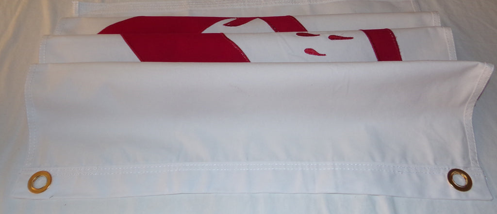 Heavy Cotton Goliad Flag - Texas Republic Blood & Sword - Many sizes ...